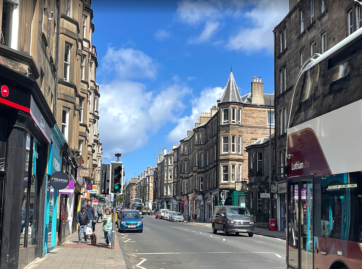 Morningside Road. A short walk with the ghosts of the… | by Claire de ...