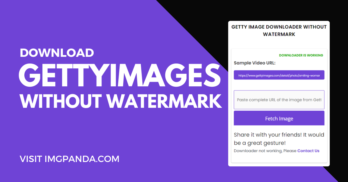 Getty Images Downloader Without Watermark: Unlocking Visual Creativity | by IMGPANDA | Medium