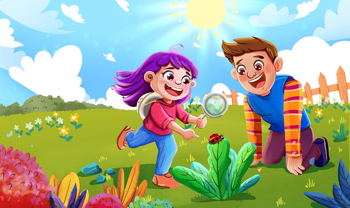 “The Insect Catching Adventure”. In a village surrounded by nature, a ...