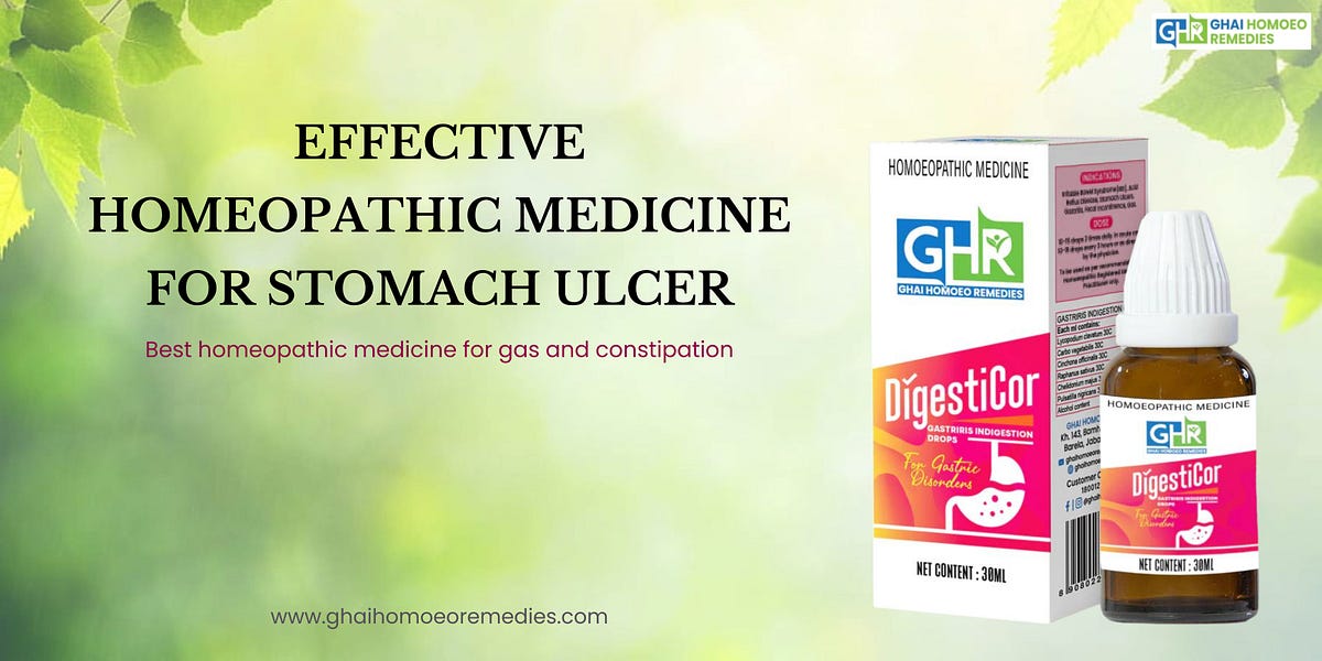 Comprehensive Guide to Homeopathic Medicine for Stomach Ulcer ...