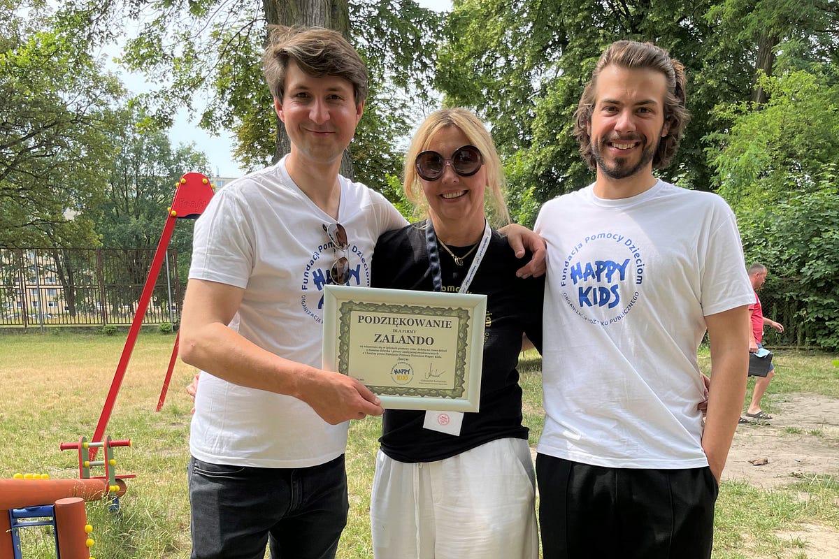 Jan Zabelski shares his work with the Happy Kids Foundation to help ...
