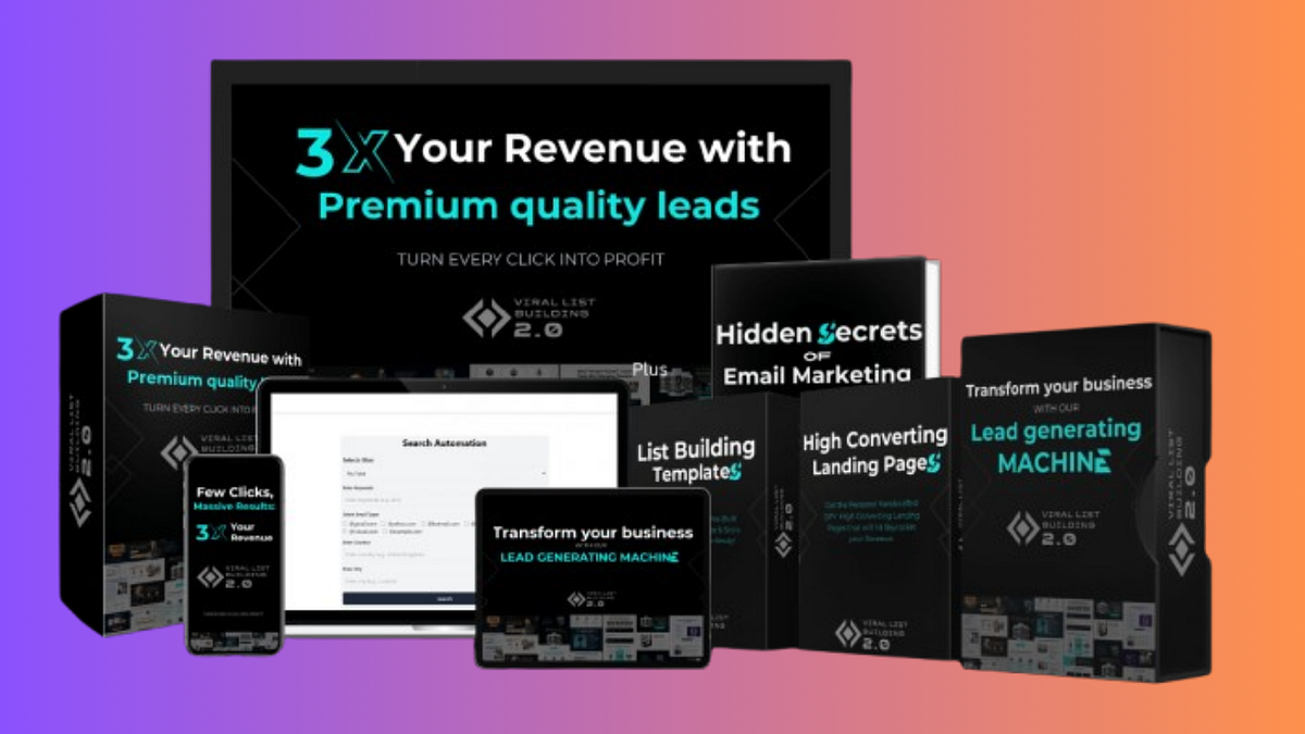 Viral List Building 2.0 — Viral Email List Building 2024 | by Niloy ...