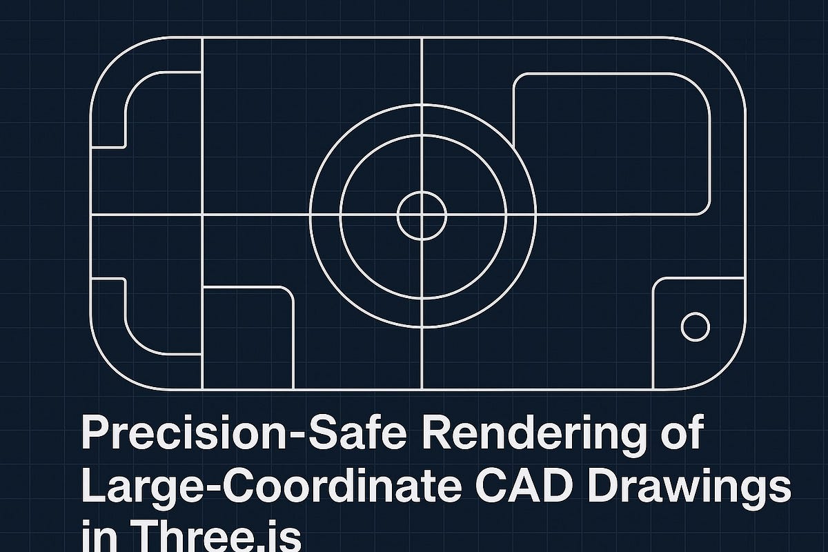 Precision-Safe Rendering of Large-Coordinate CAD Drawings in Three.js ...