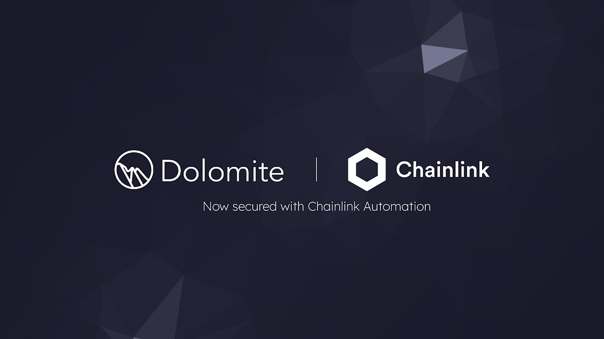 Dolomite Integrates Chainlink Automation to Help Secure Price Updates ...