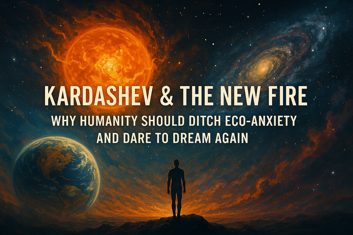 Kardashev & the New Fire: Why Humanity Should Ditch Eco-Anxiety and Dare to Dream Again | by ...