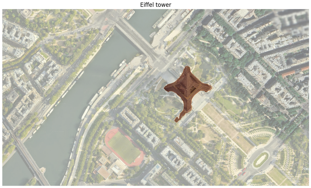 Segmenting remote sensing image with text prompts | by Tatsuyuki Sekine ...