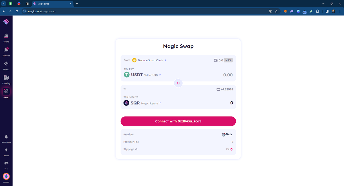Introduction to Magic Swap. Magic Swap is an exciting platform… | by ...