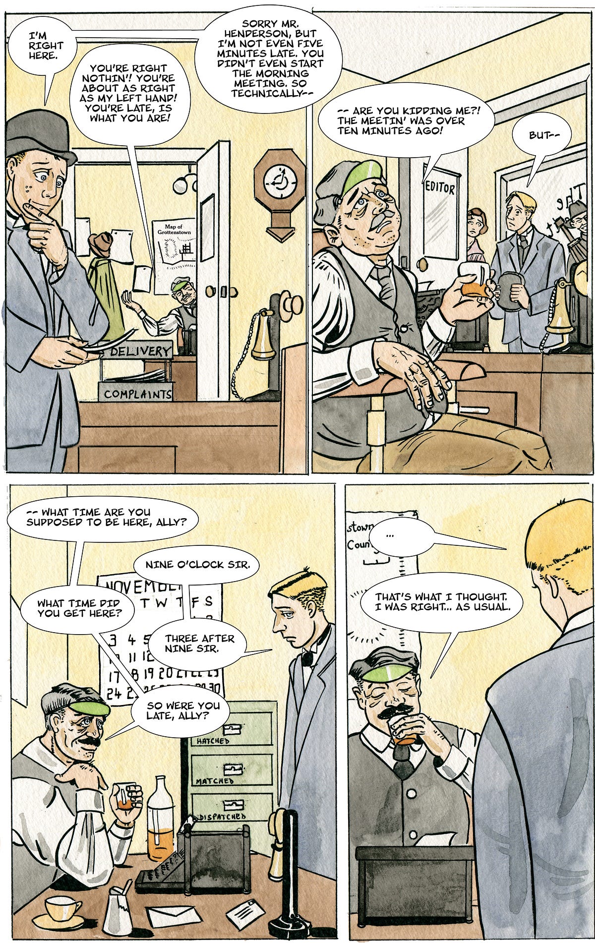 The Visit of the Spanish Lady, page3 | by Arthur Whelan | Medium