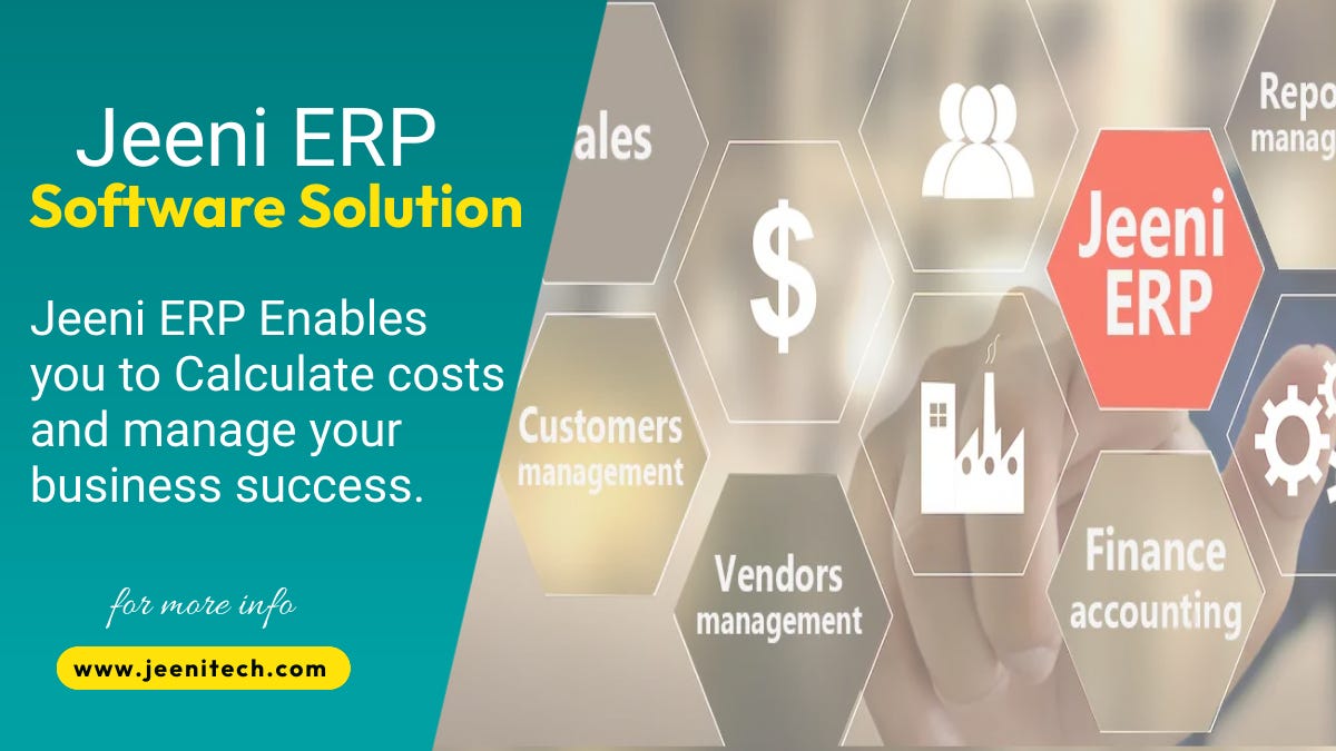 Jeeni ERP Solutions: Exploring The Most Crucial Jeeni ERP Modules. | by ...