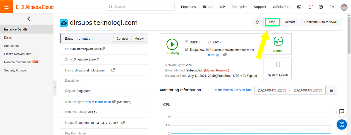 How to set up ECS on Alibaba Cloud | by Syofyan Zuhad | Medium