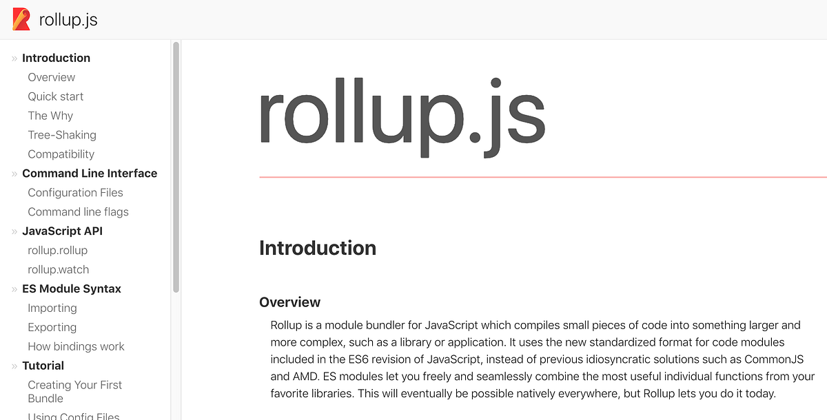 rollup.js 10분만 맛보기. rollup.js 는 자바스크립트 번들러입니다. | by readbetweenthelines ...