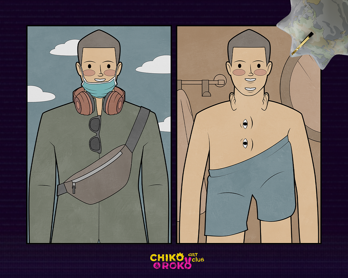 Gudim from Chiko&Roko Art: Rene Magritte, contemporary art & success | by ArToys | Medium
