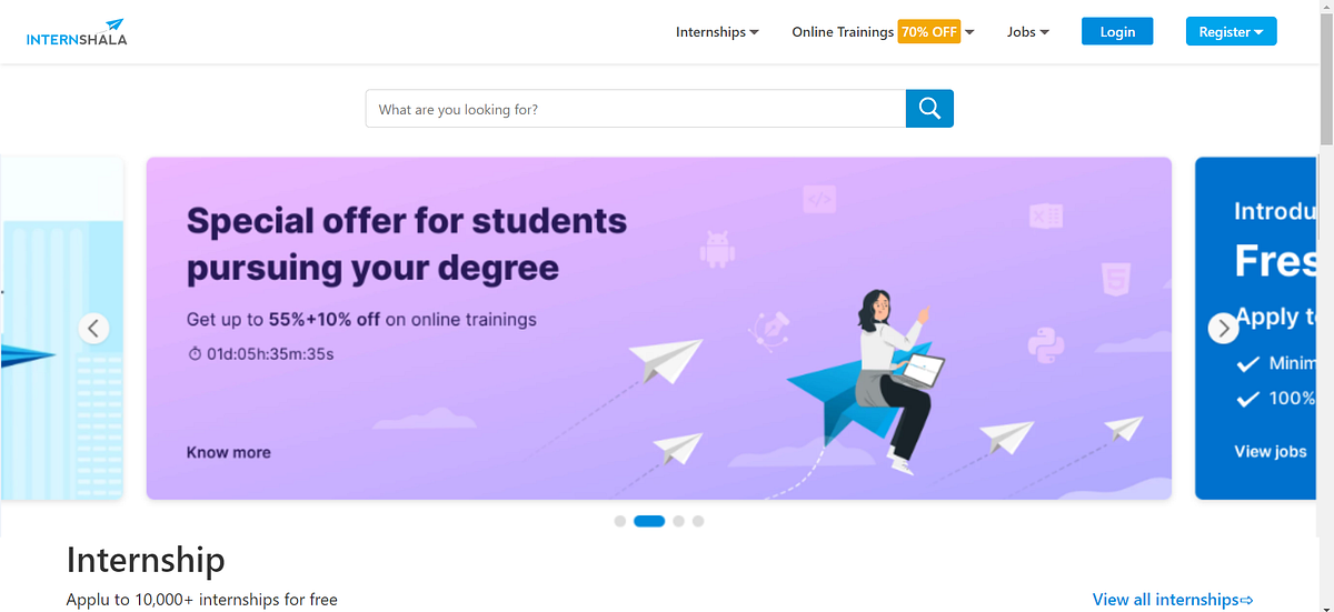 Project Internshala. Let’s take a quick view of what you… | by Nirbhay ...