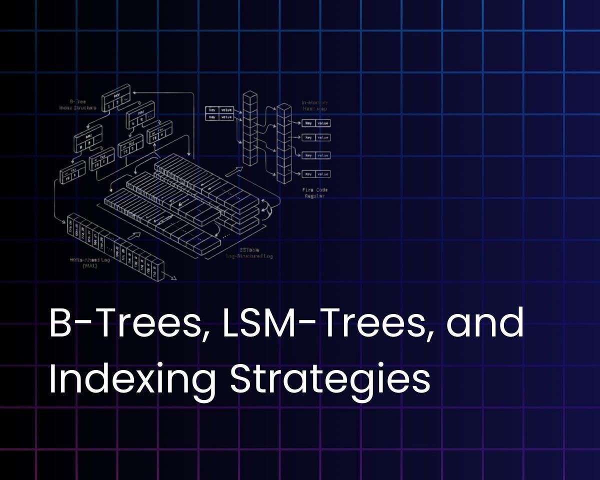 B-Trees, LSM-Trees, and Indexing Strategies for Software Engineers (Database Storage and ...