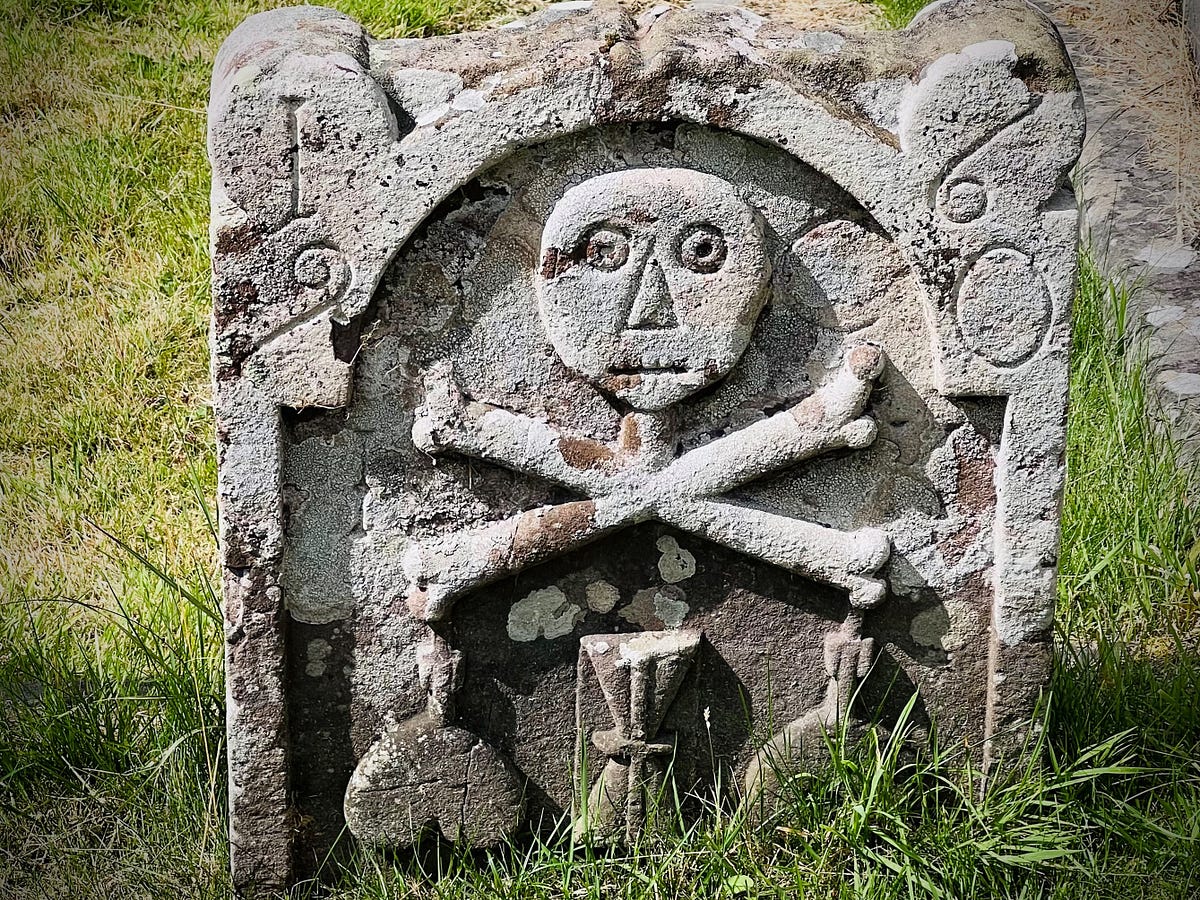 Logie Old Kirk in Logie Parish, Stirling, at the foot of the Ochil ...