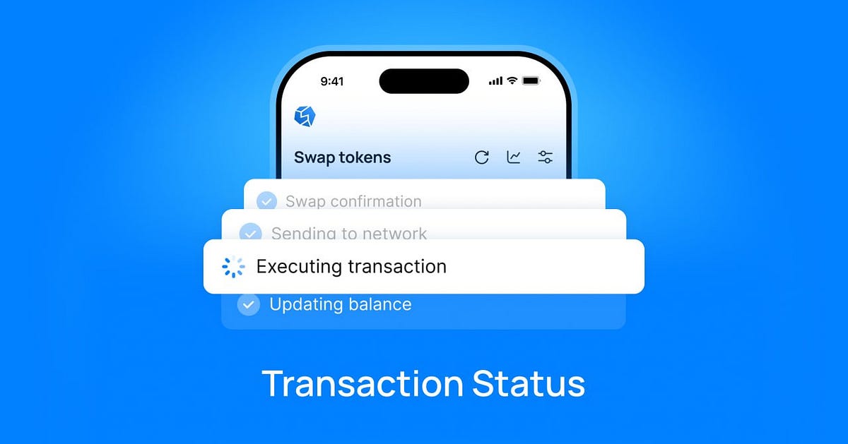 Announcing Live Updates on the STON.FI Transaction Window! | by Net ...