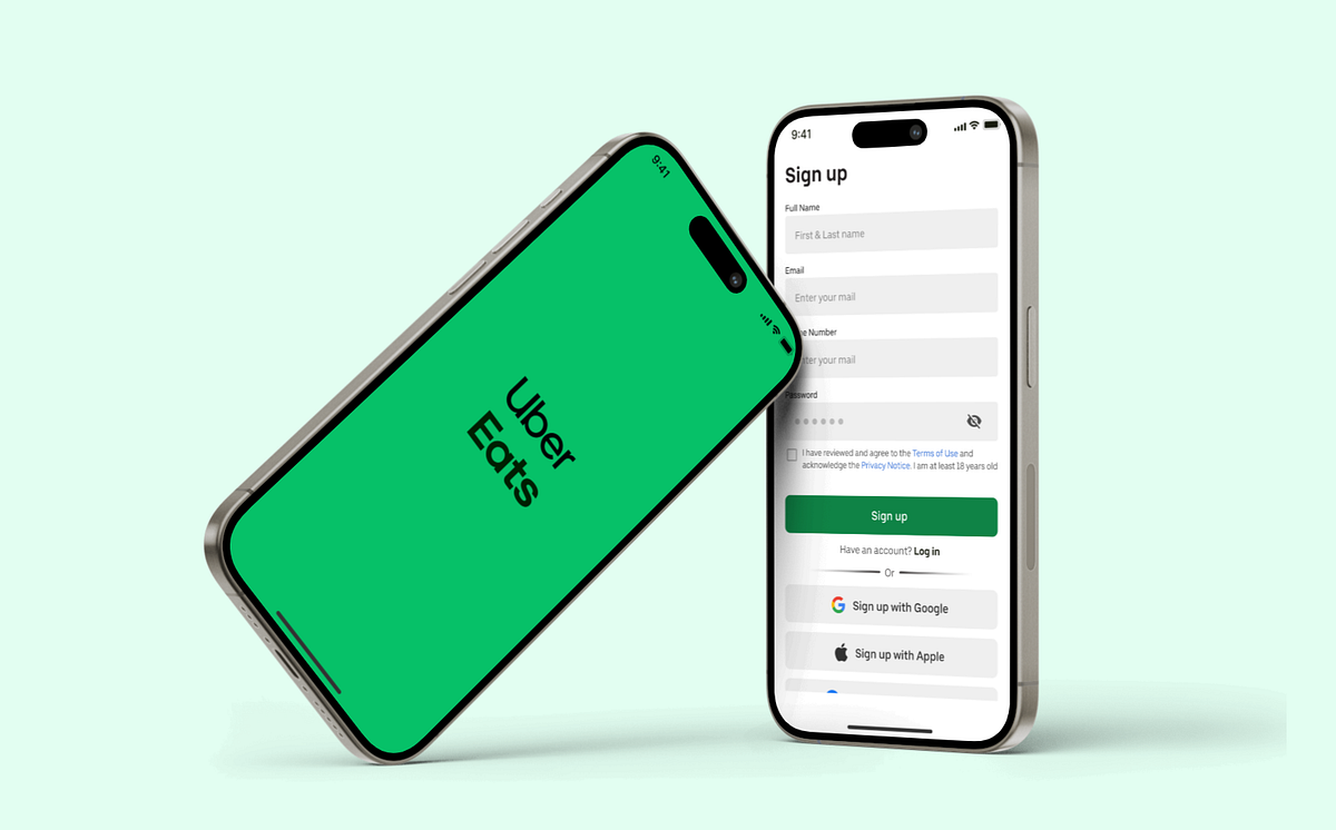 Streamlining uber eats onboarding: A user experience case study | by Mary Gbadebo | Bootcamp ...
