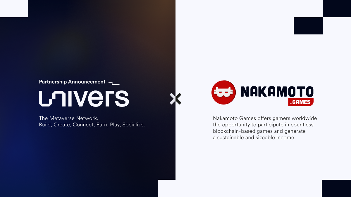 Univers Strategic Partnership Announcement | by Univers | Medium