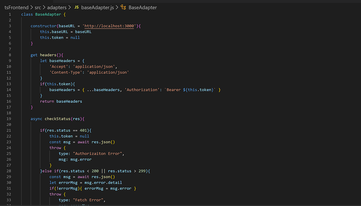 Flatiron JavaScript Project. Let me start by saying that I had the ...