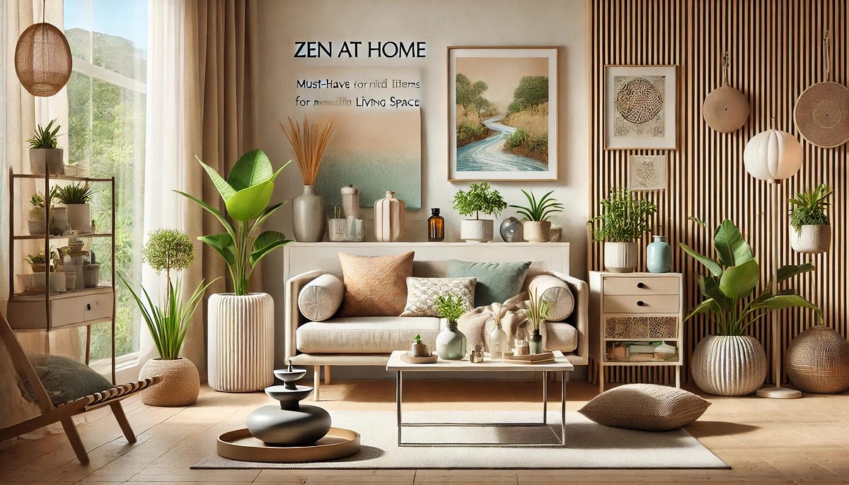 Zen at Home items: Must-Have Items for a Mindful Living Space | by ...