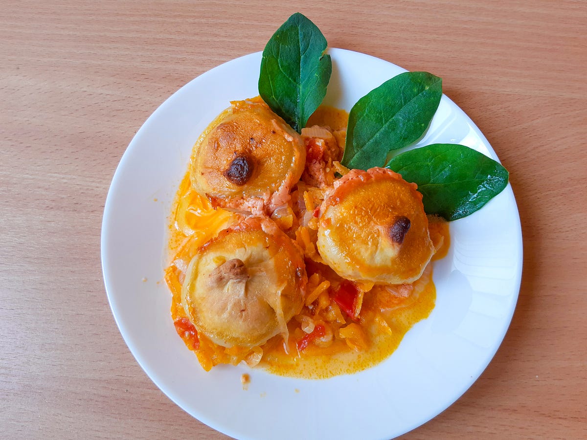 “Funtiki” made from dough with meat filling | by Fast and Easy Cooking ...