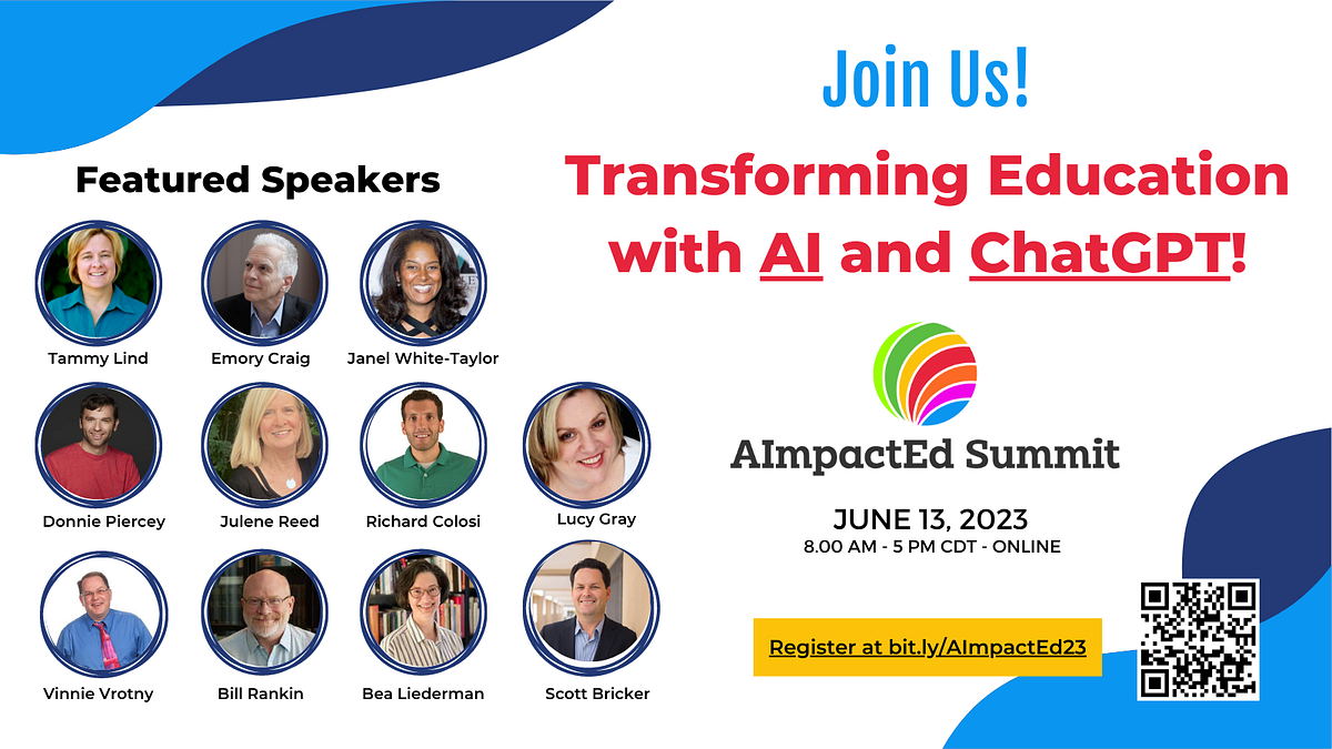 The AImpactEd Summit. Transforming Education with AI &… | by Lucy Gray ...