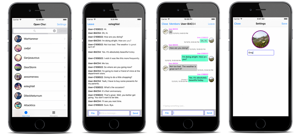 [튜토리얼] 5분안에 iOS Messaging App 만들어보기 | by Mark | JIVER Stories | Medium