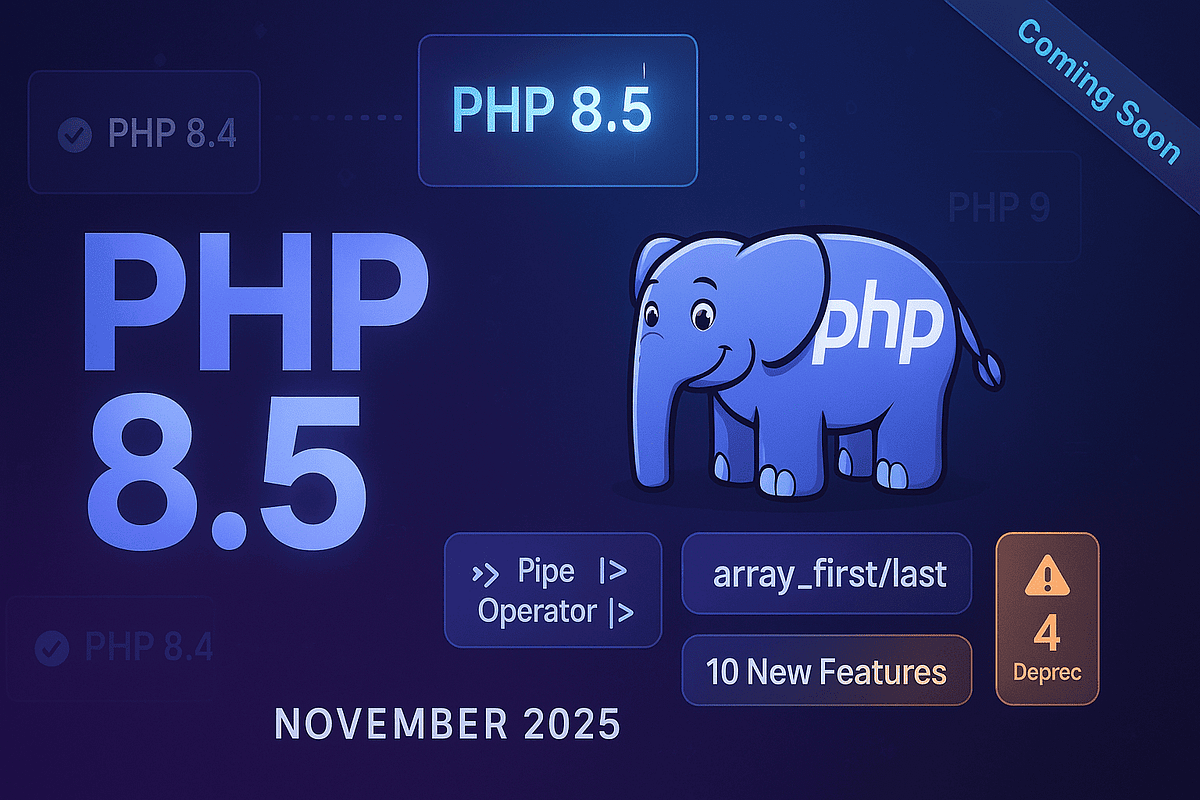 PHP 8.5 Coming November 2025: 10 New Features and 4 Deprecations | by ...