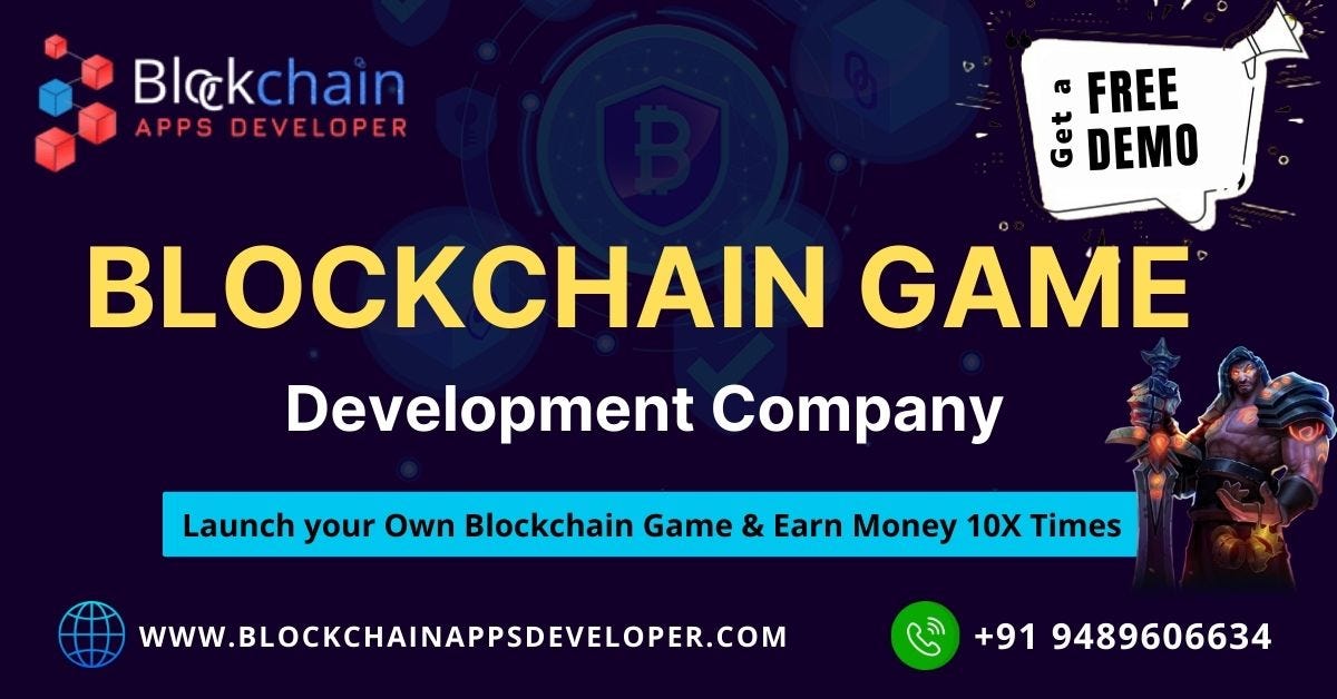 Blockchain Game Development Company | Blockchain Game Clone Script BlockchainAppsDeveloper | by ...