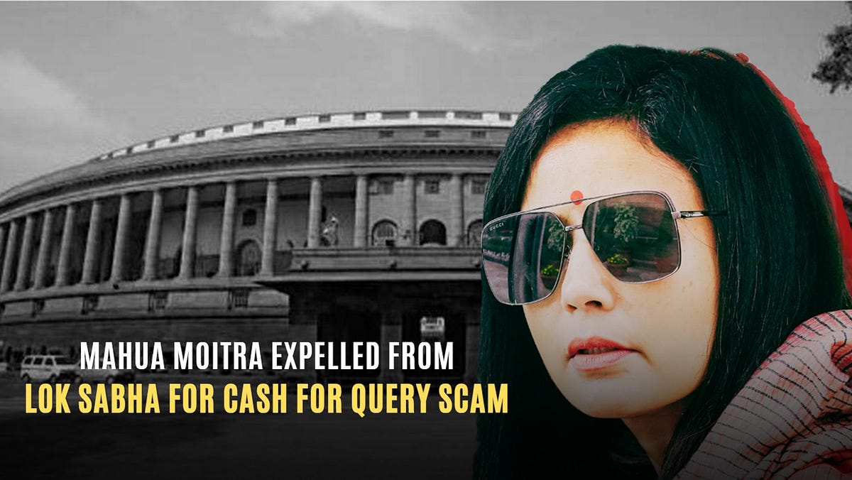 MAHUA MOITRA’S EXPULSION UPHOLDS THE DIGNITY AND INTEGRITY OF THE PARLIAMENT | by Hrishita ...