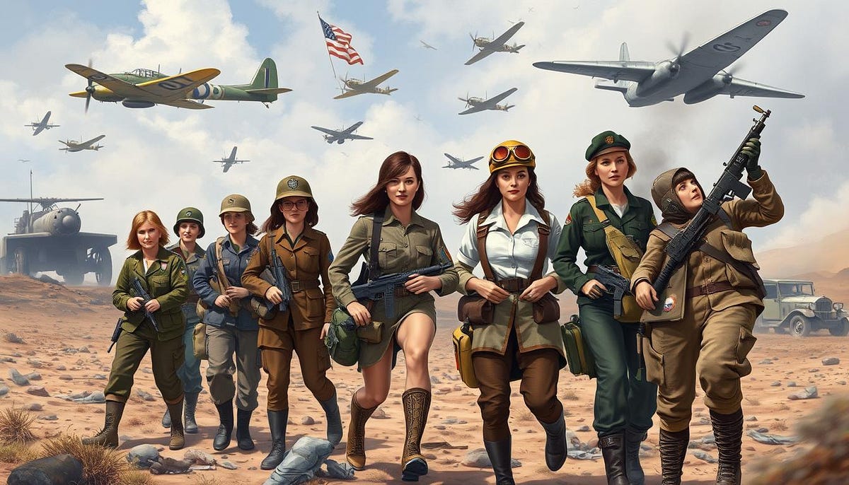 Women Fighters of WWII: The Forgotten Warriors | by VEERAGA MURALI ...