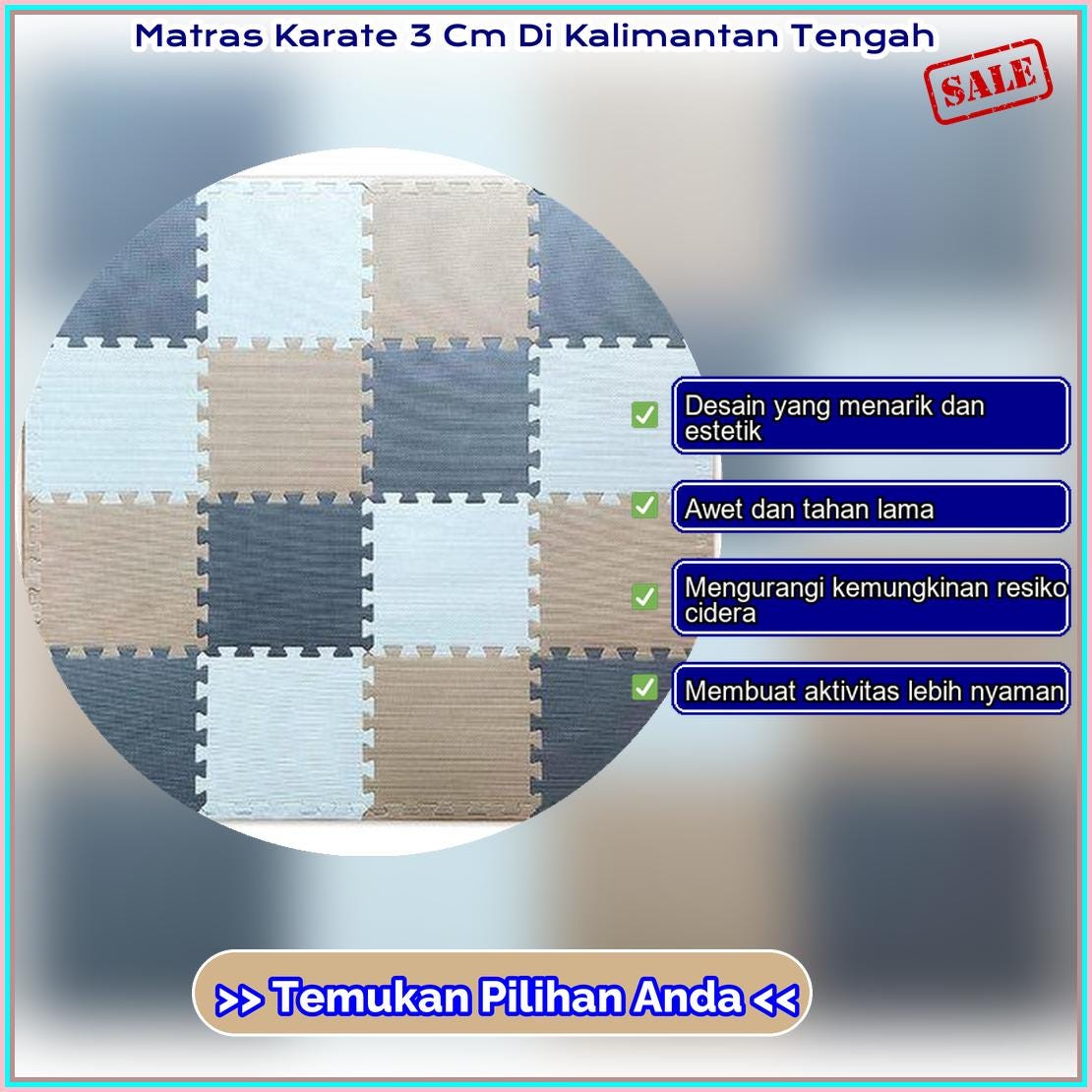 Matras Karate 3 Cm Di Kalimantan Tengah - Matras Gulat - Medium