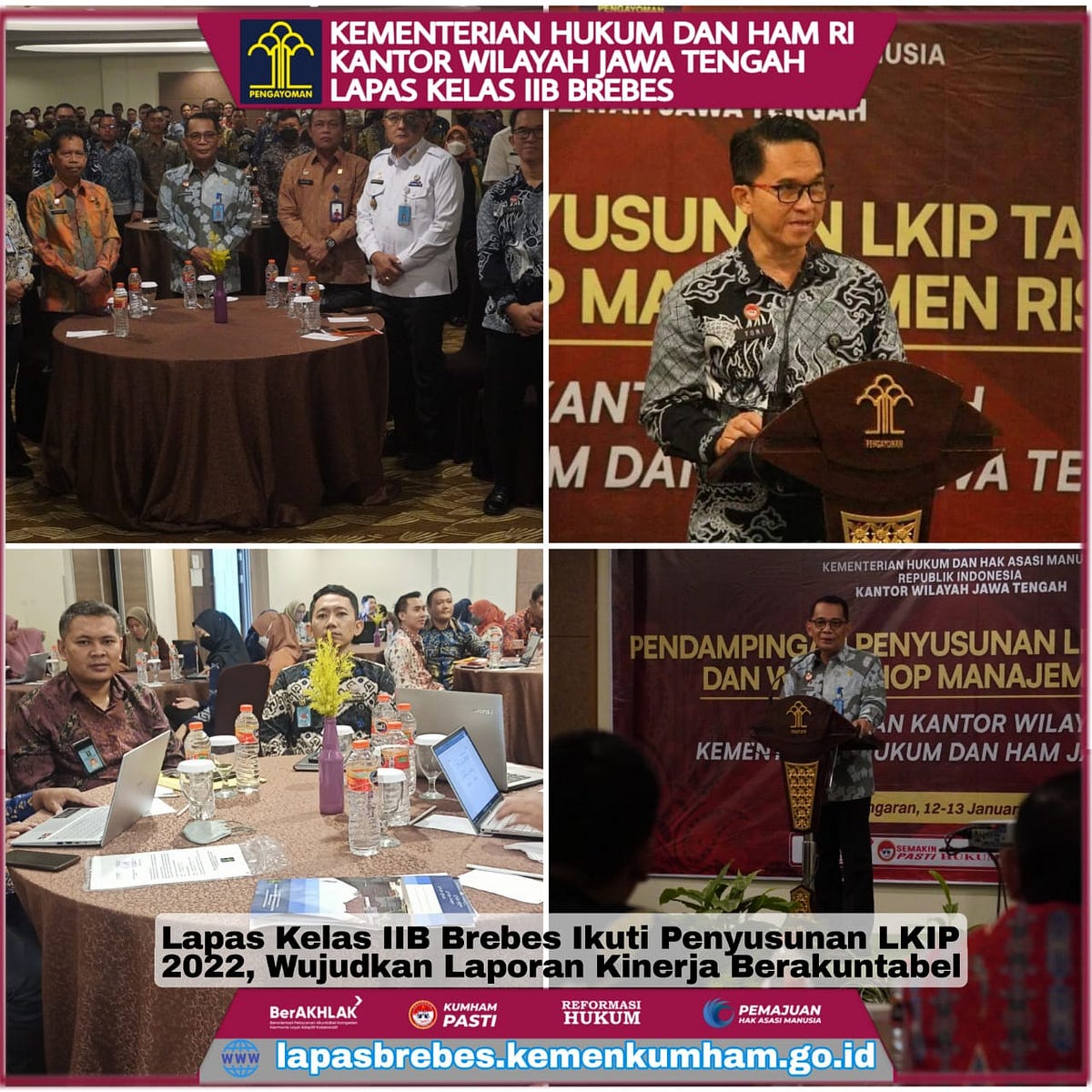 Ikuti Penyusunan LKIP 2022, Lapas Brebes Wujudkan Laporan Kinerja Berakuntabel | by Lapasbrebes ...