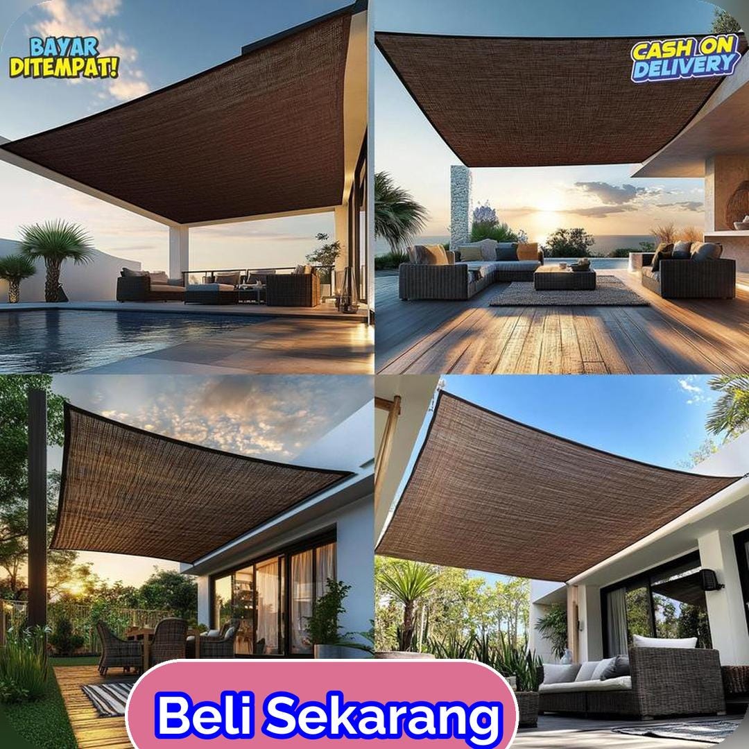 Paranet Ukuran 2X2 Meter Praktis Untuk Peneduh Outdoor Area Terbatas ...