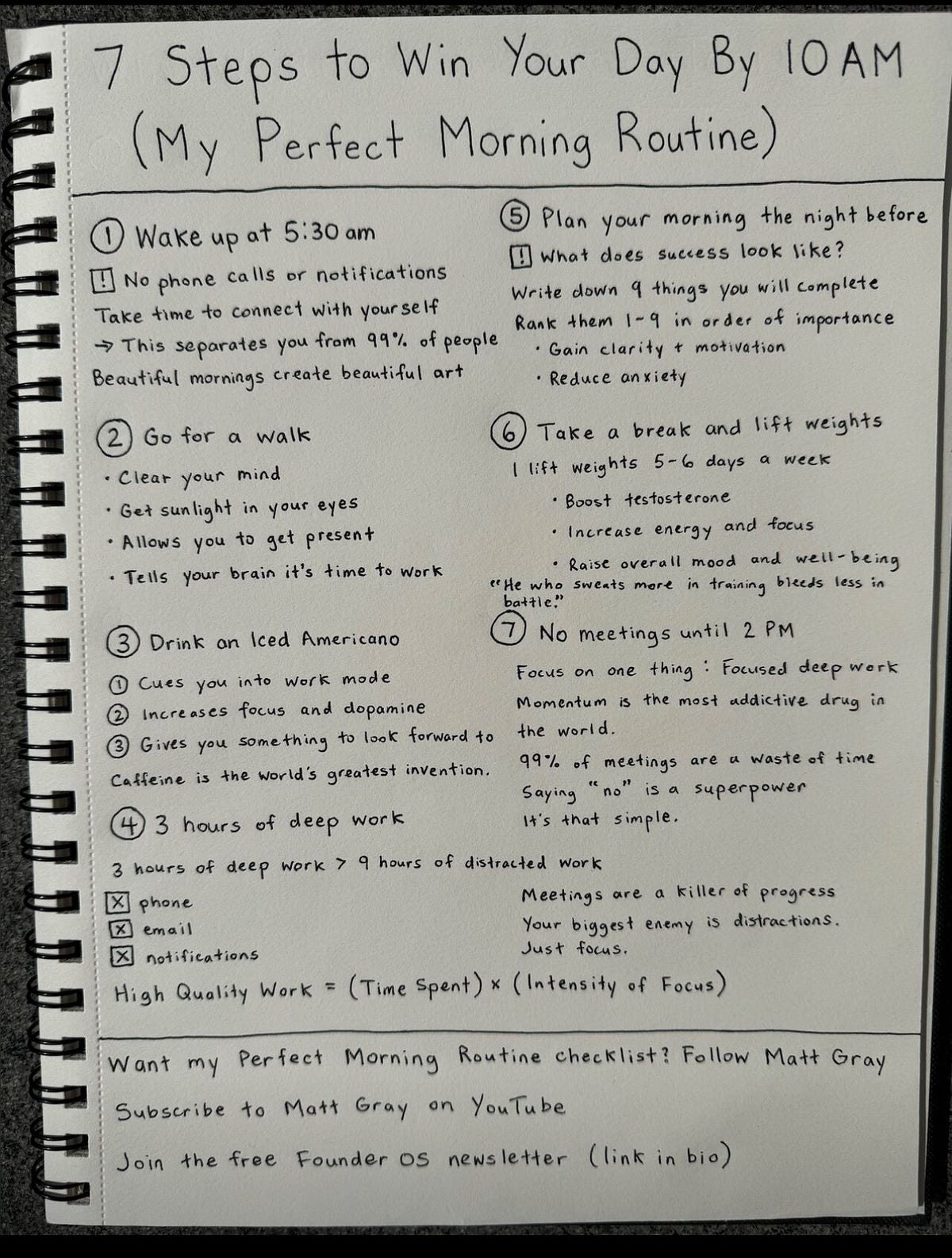 Morning Routine Tips. Creating a morning routine that sets… | by ...