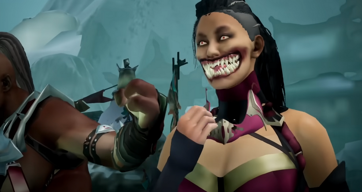 Mortal Kombat Mileena Unmasked