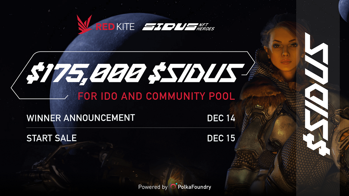 IDO and Community Pool for $SIDUS Tokens on Red Kite are Open! — Let’s ...