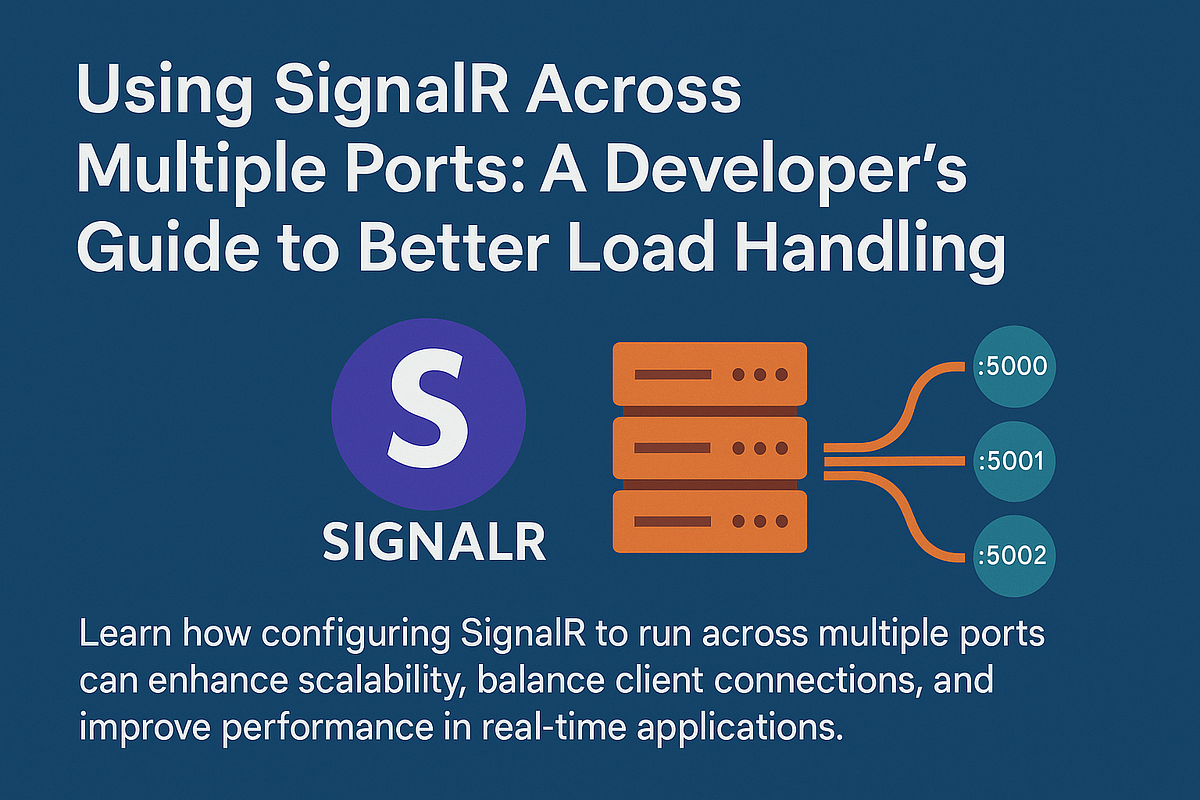 Using SignalR Across Multiple Ports: A Developer’s Guide to Better Load Handling | by Engr. Md ...