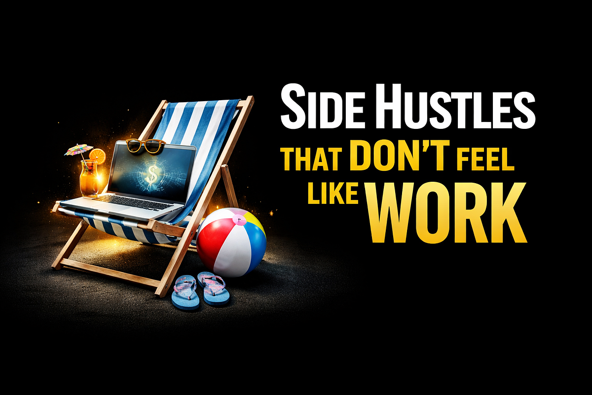 Side Hustles That Do Not Feel Like Work | by Ahmad Azlan | Medium