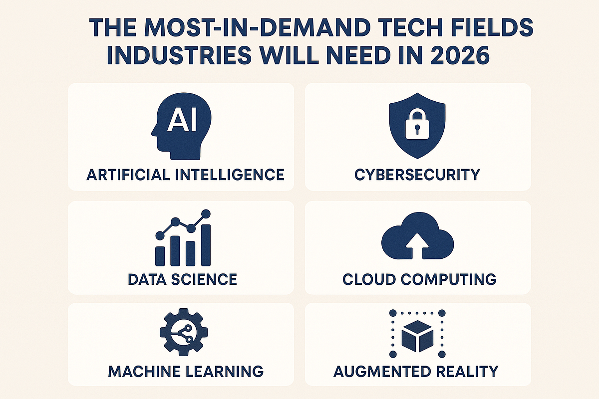 The Most In-Demand Tech Fields Industries Will Need in 2026 | by Faisal ...