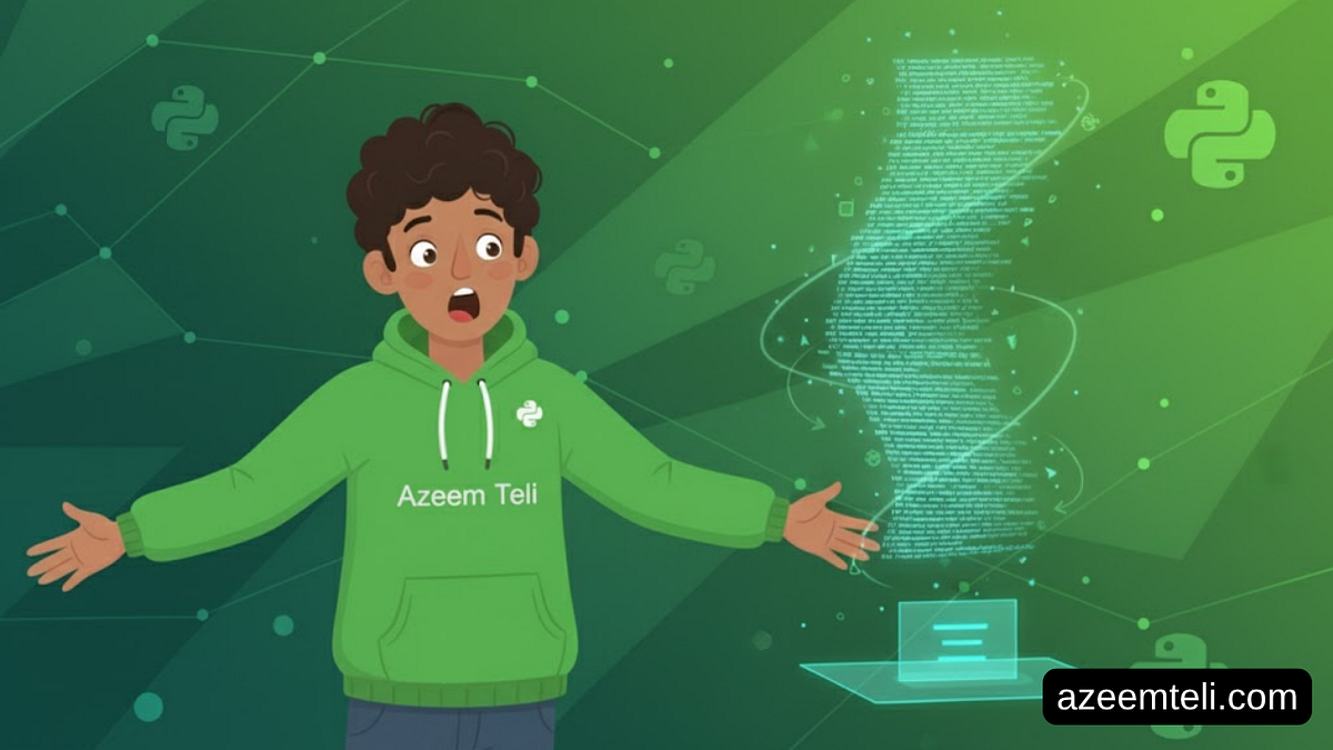 I Replaced 300 Lines of Python Code with 3 — and It Still Worked | by Azeem Teli | PyZilla ...