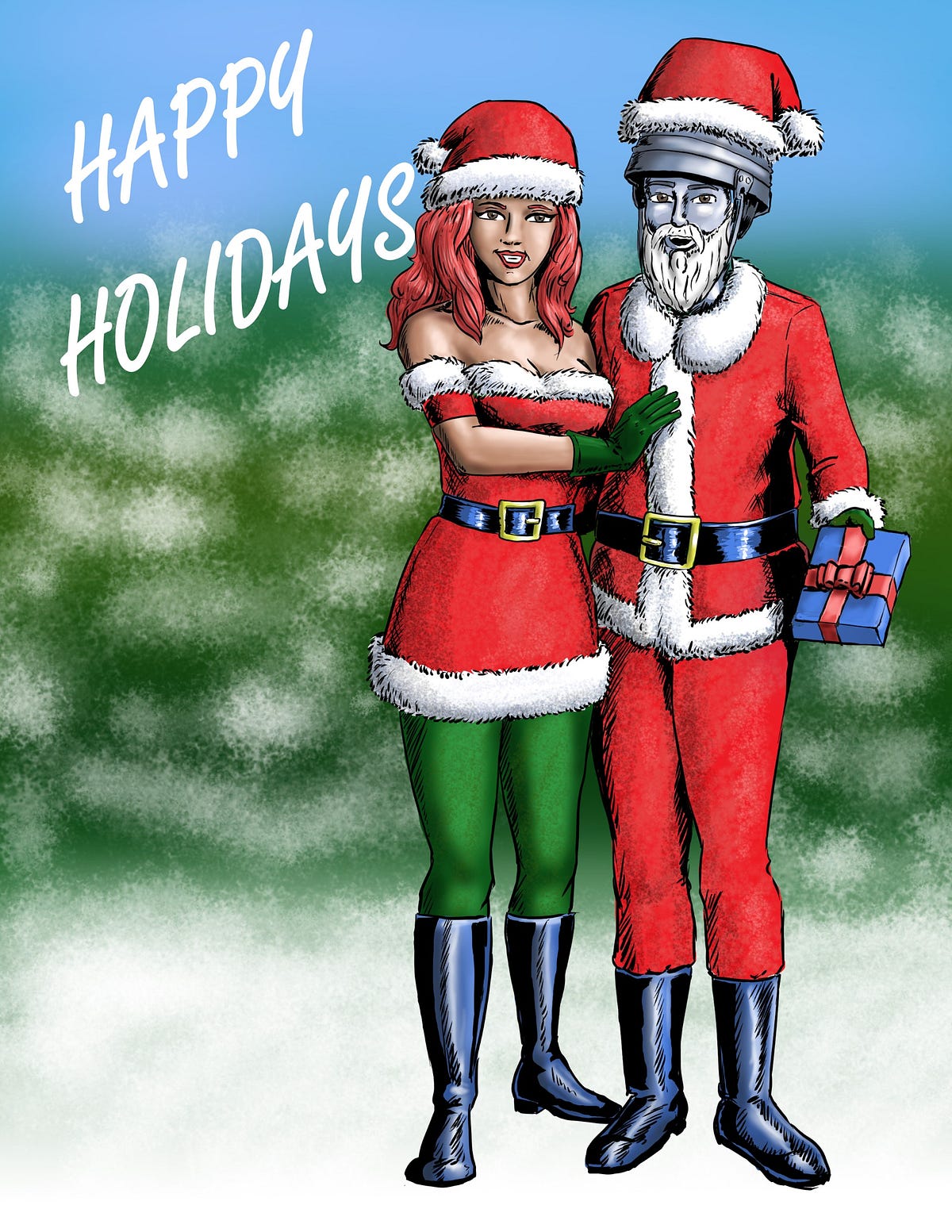 Christmas in July Comic - Andrew Heard - Medium