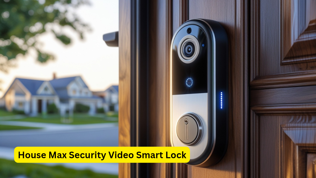 House Max Security Video Smart Lock: The Future of Home Protection | by ...