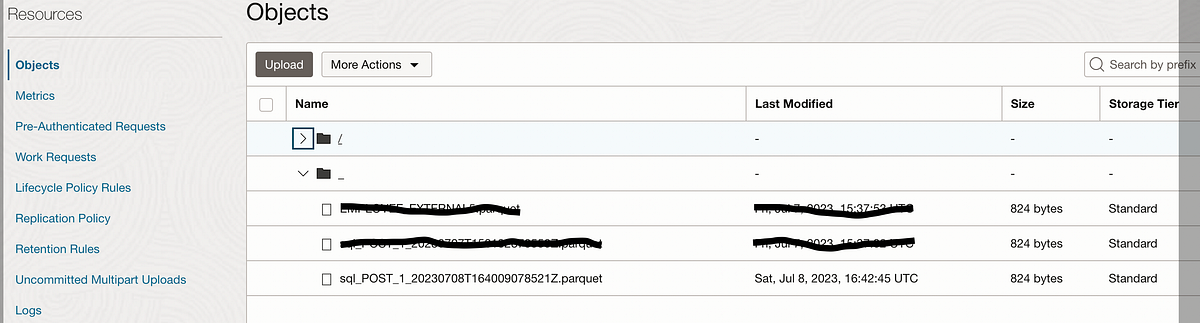 Creating Parquet Files using Oracle Database | by Gyansrs | Medium