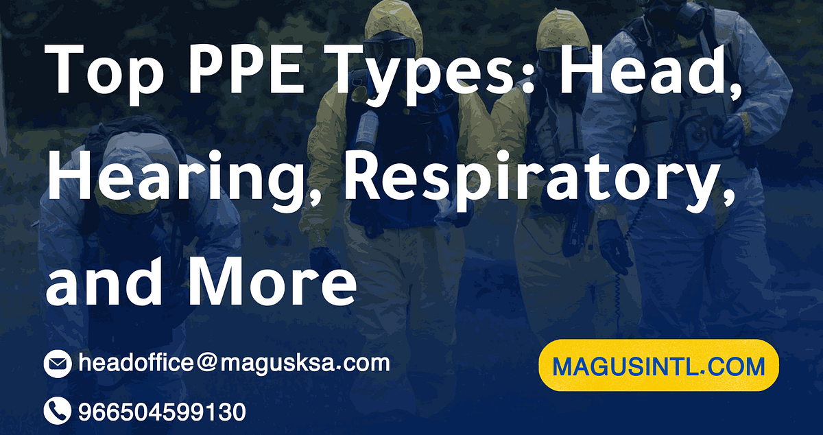 Top PPE Types: Head, Hearing, Respiratory, and More | by MagusPPE | Apr ...