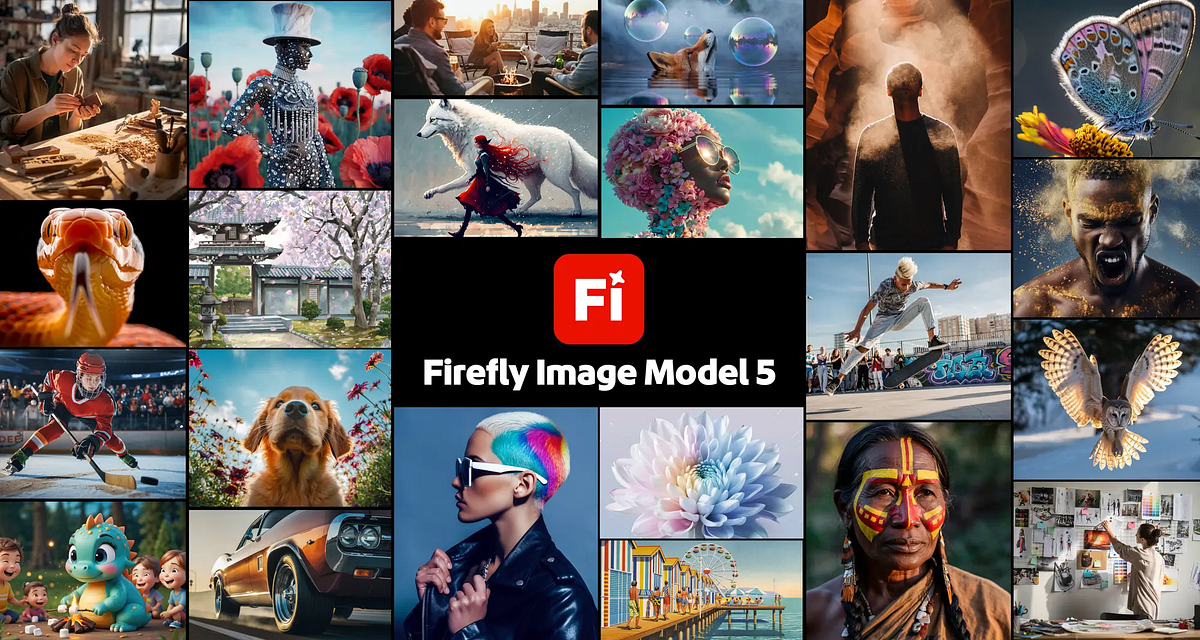 Adobe Launches Firefly Image 5: Native 4MP and Custom Models | by ...