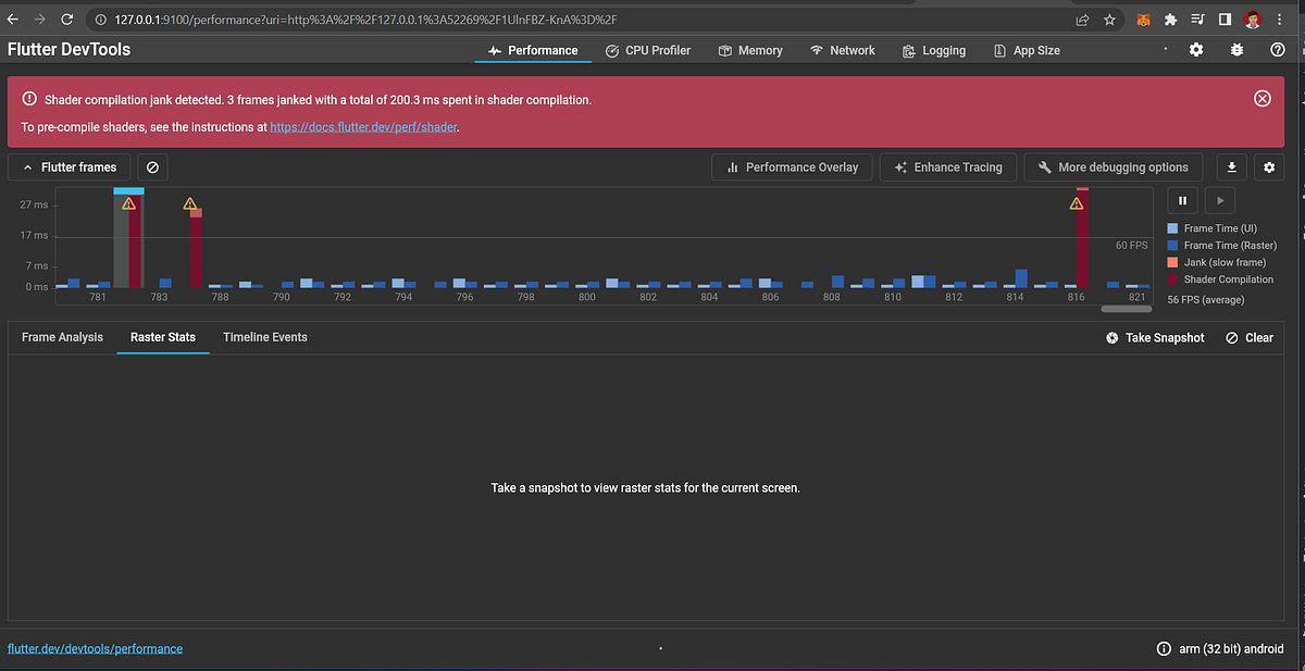 Profiling Flutter dengan DevTools | by Yudha Haris | Medium