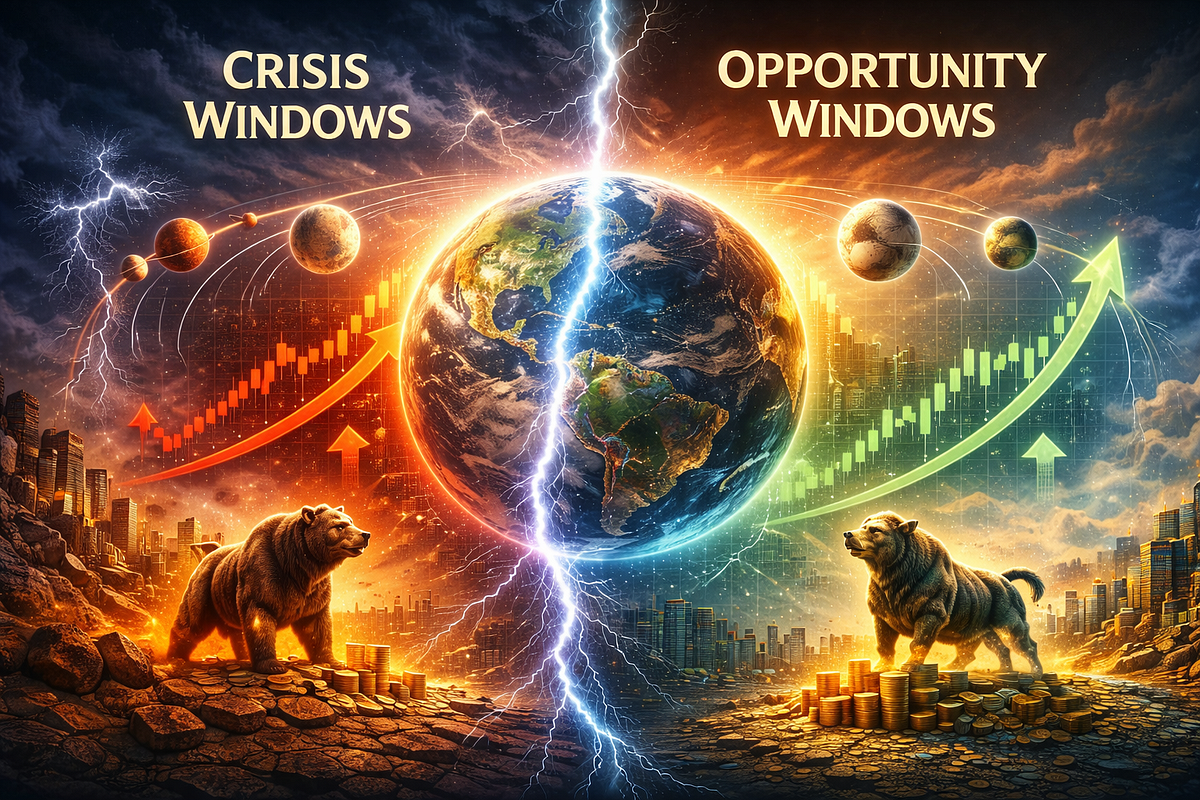 Crisis Windows vs Opportunity Windows | by Astroq Ai | Dec, 2025 | Medium