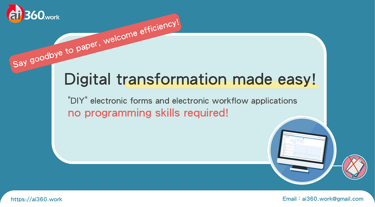 ai360 : 『Digital transformation made easy!』 | by ai360.work | Medium